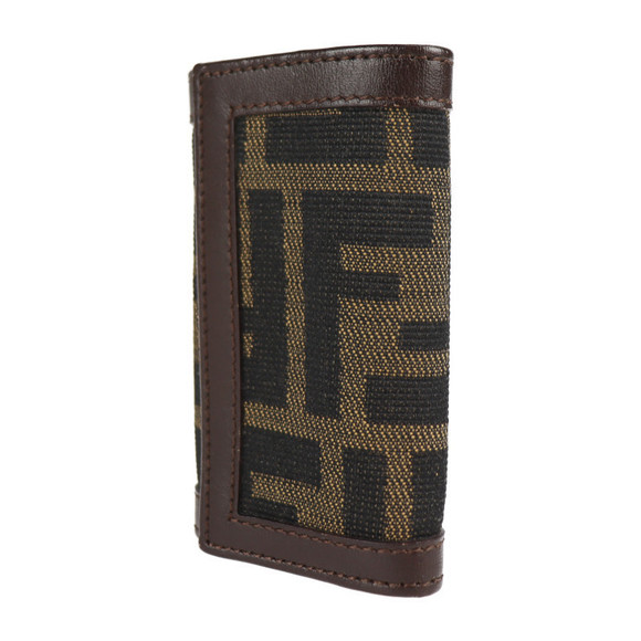 Fendi | Bags | Fendi Key Brown Pattern Zucca Case | Poshmark
